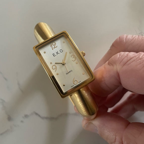 Accessories | Brand New Eko Gold Brushed Ladies Watch For Larger Size ...